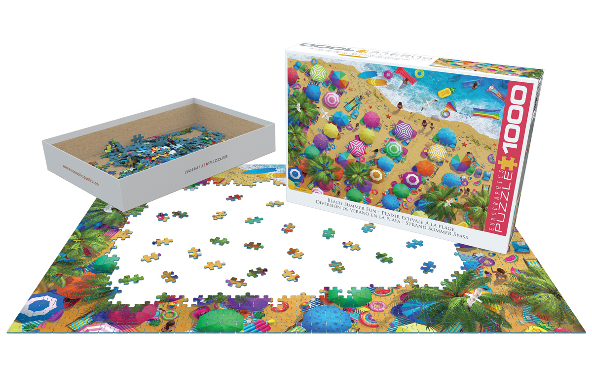 Beach Summer Fun, Jigsaw Puzzle at Eurographics