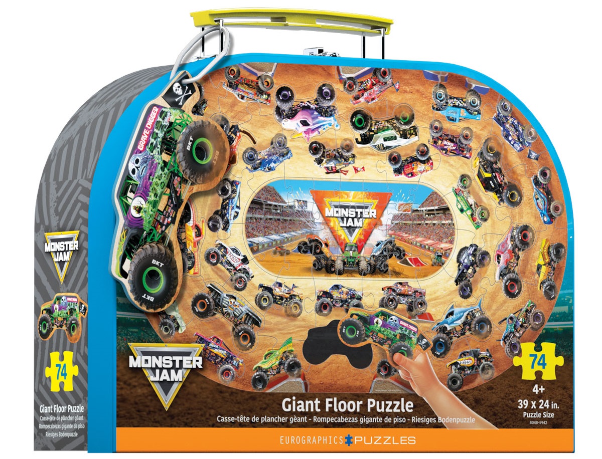 Monster Jam - Giant Floor Puzzle Puzzle at Eurographics