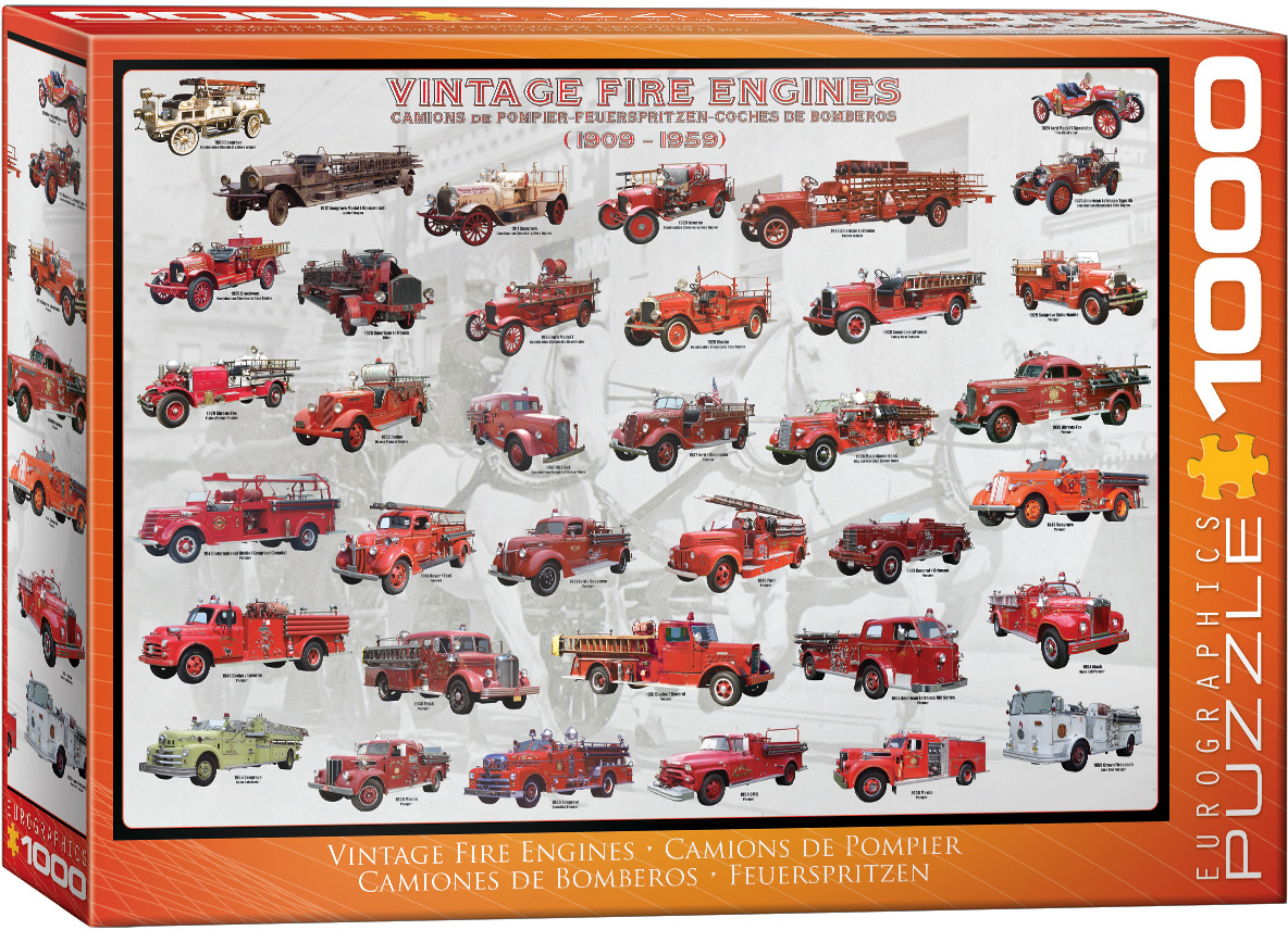 Vintage Fire Engines, Jigsaw Puzzle at Eurographics