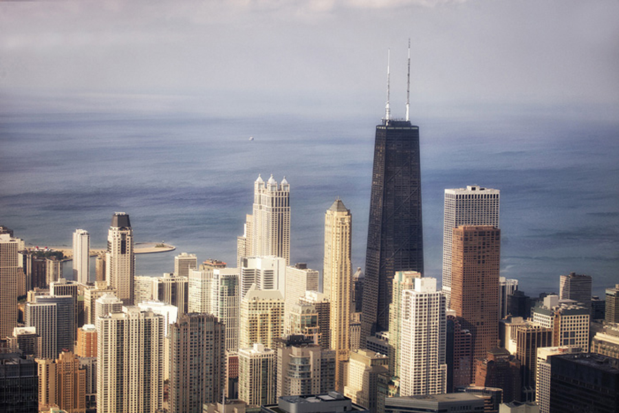 Chicago Skyline,cities,illinois,usa,landscapecities ...