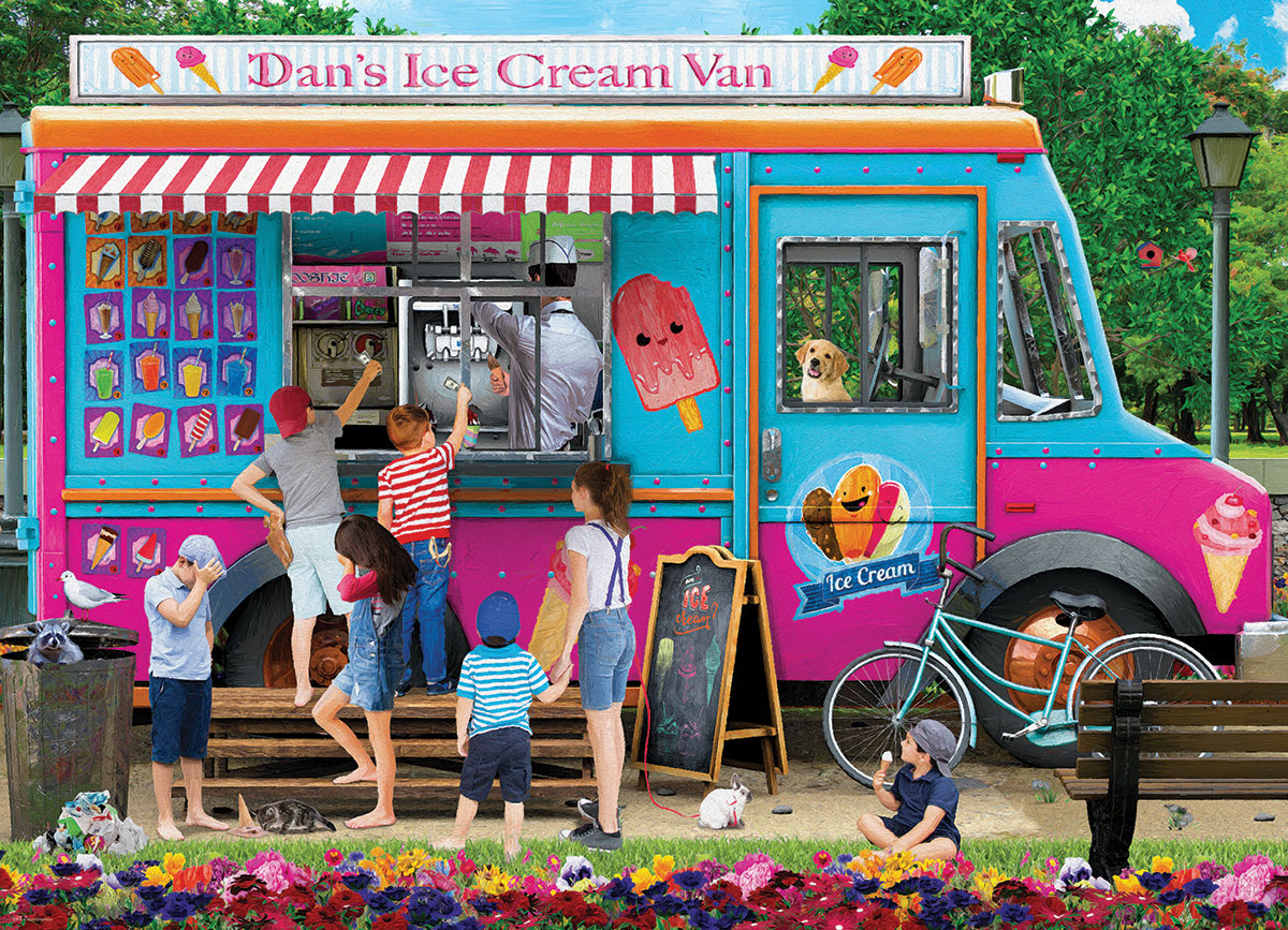 Dan's Ice Cream Van at Eurographics