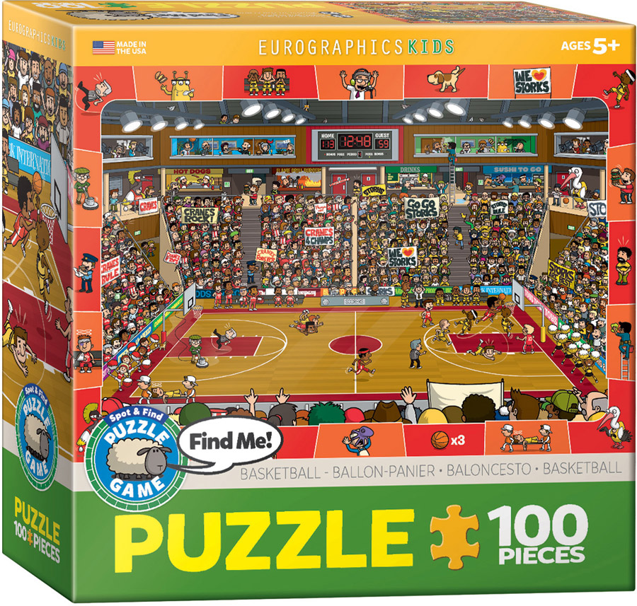 Spot&Find - Basketball, Jigsaw Puzzle at Eurographics