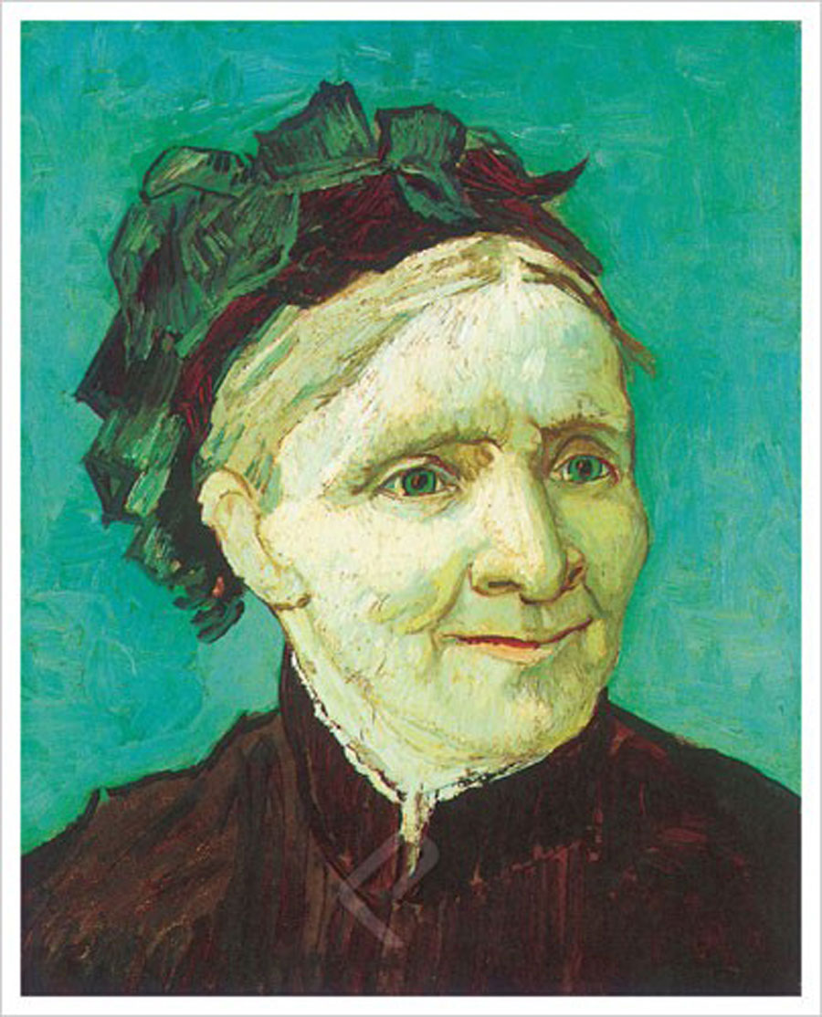 Portrait Of Van Gogh's Mother Canvas by Van Gogh