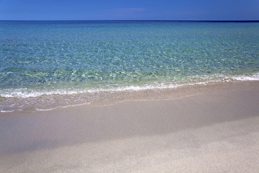 Beach of Cea near Bari Sardo, Province of Ogliastra, Sardinia, Italy at ...