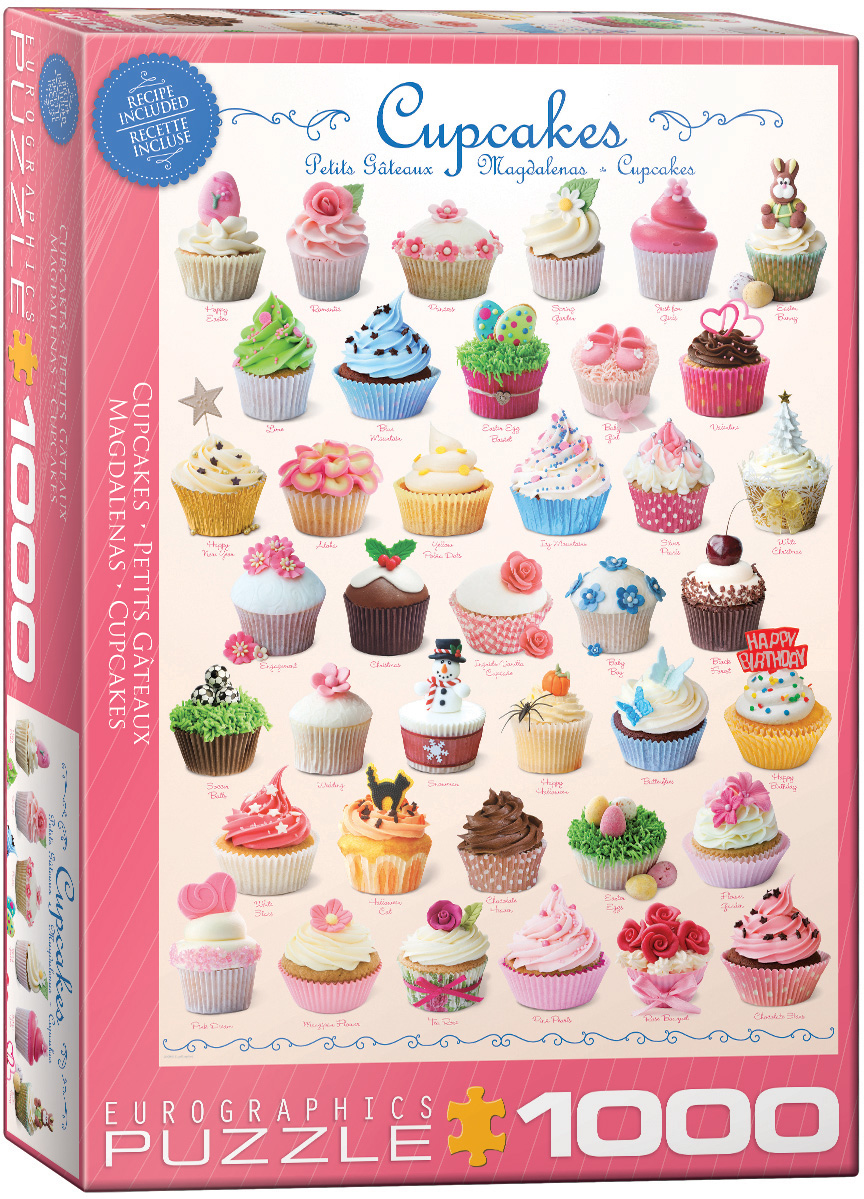 Cupcakes, Jigsaw Puzzle at Eurographics