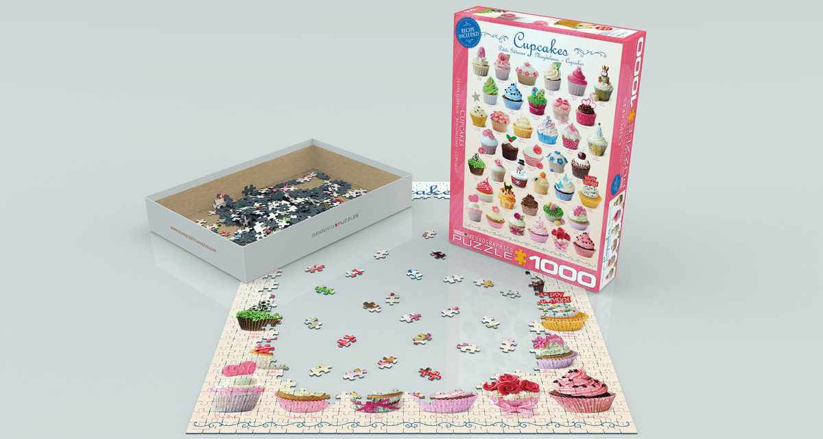 Cupcakes, Jigsaw Puzzle at Eurographics