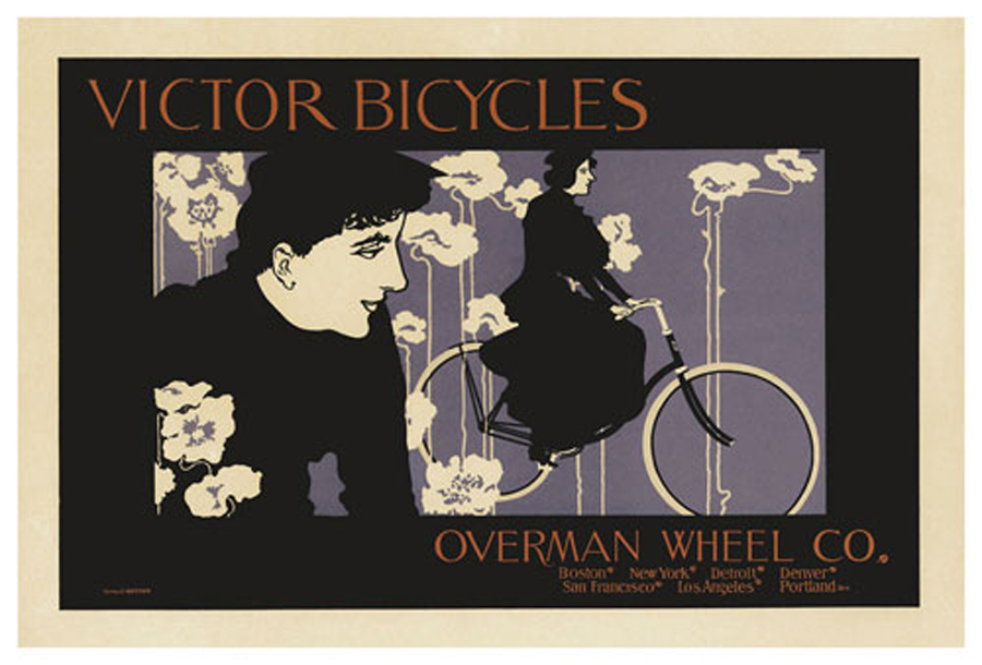 Victor Bicycles Overman Wheel Canvas by Bradley at Eurographics