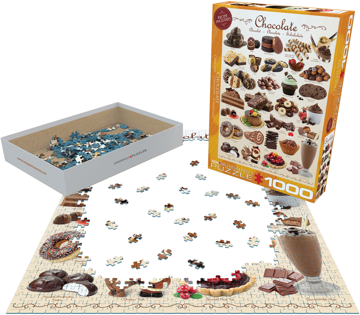 Chocolates, Jigsaw Puzzle at Eurographics