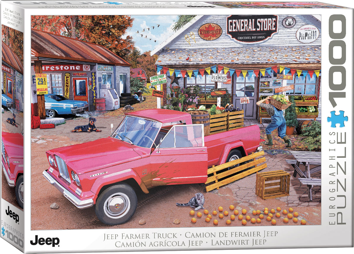 Jeep Farmer Truck Puzzles at Eurographics