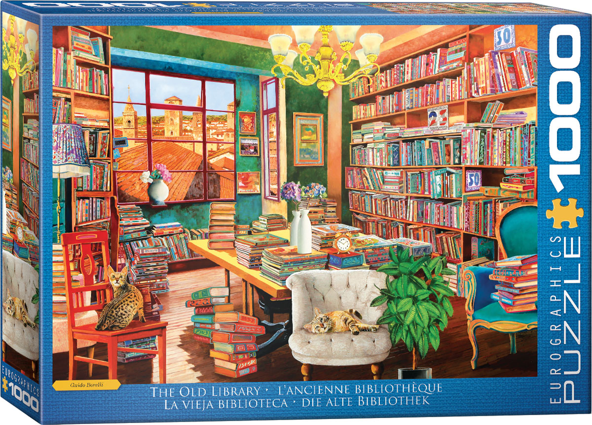 The Old Library, Jigsaw Puzzle at Eurographics