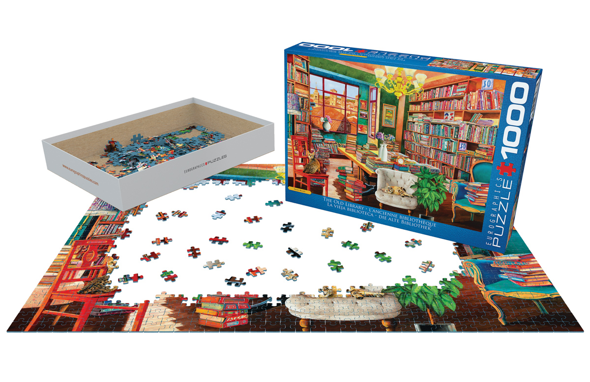 The Old Library, Jigsaw Puzzle at Eurographics