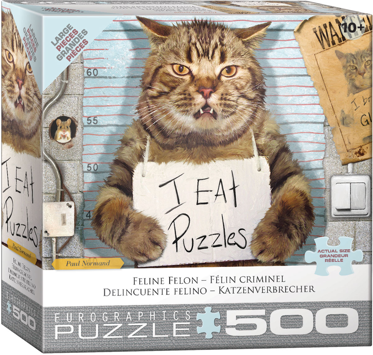 Feline Felon , Jigsaw Puzzle at Eurographics