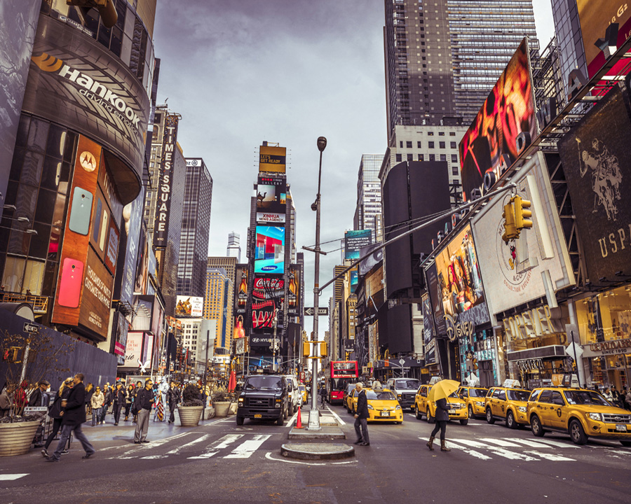 Traffic Signal Times Square Ny
