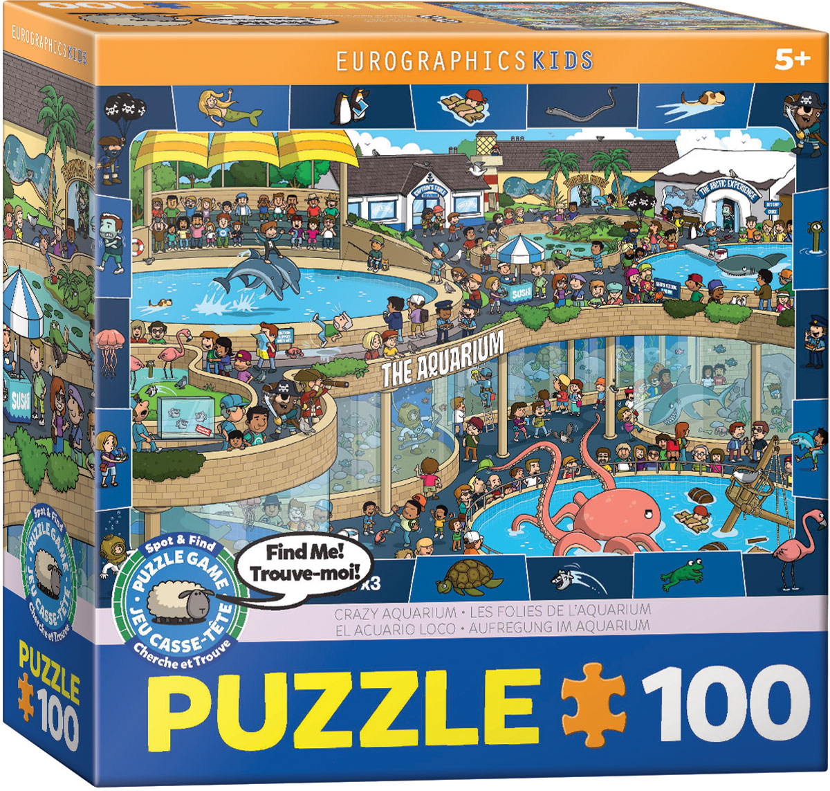 Crazy Aquarium, Jigsaw Puzzle at Eurographics