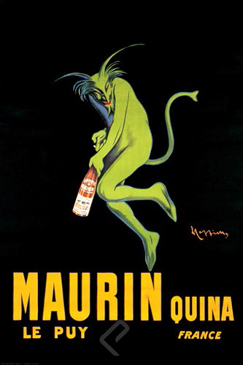 Maurin Quina, Canvas by Leonetto Cappiello