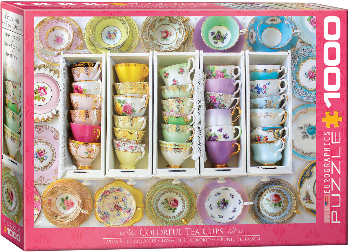 Colorful Tea Cups at Eurographics