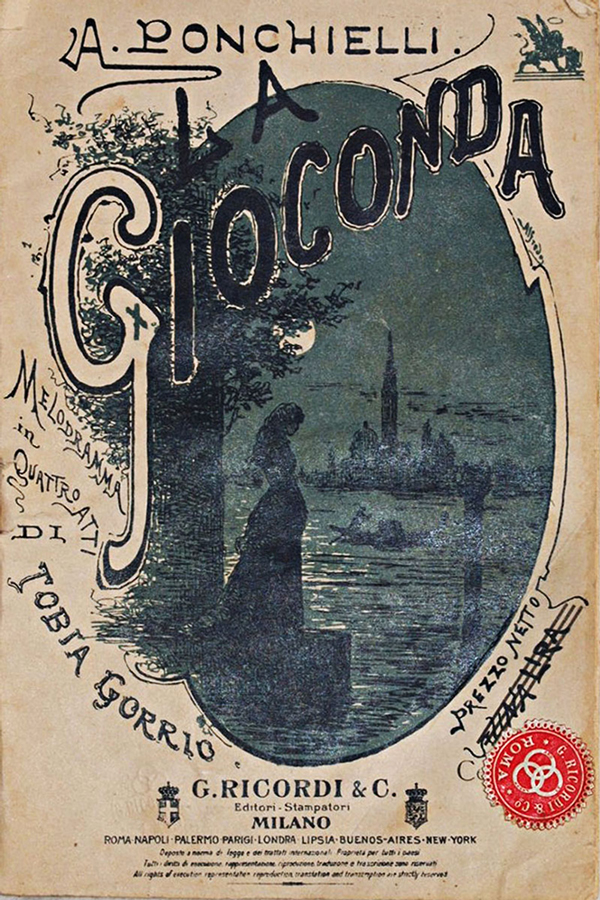 Ponchielli Opera La Gioconda
