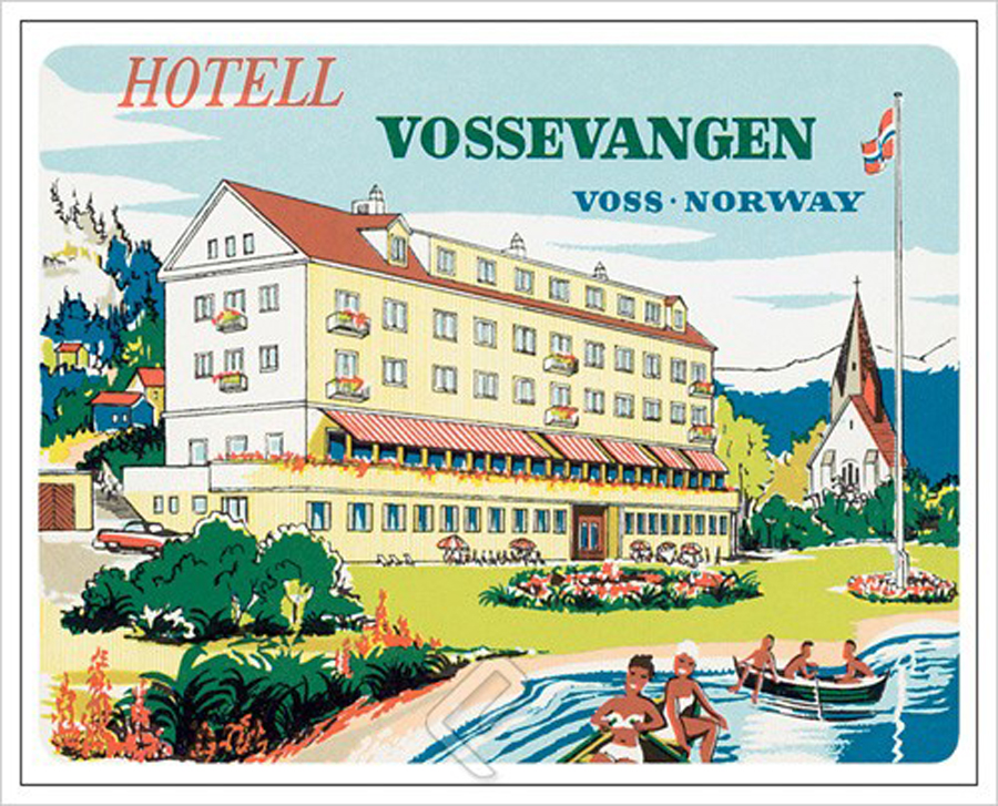 Hotell Vossevangen, Voss-Norway, Canvas