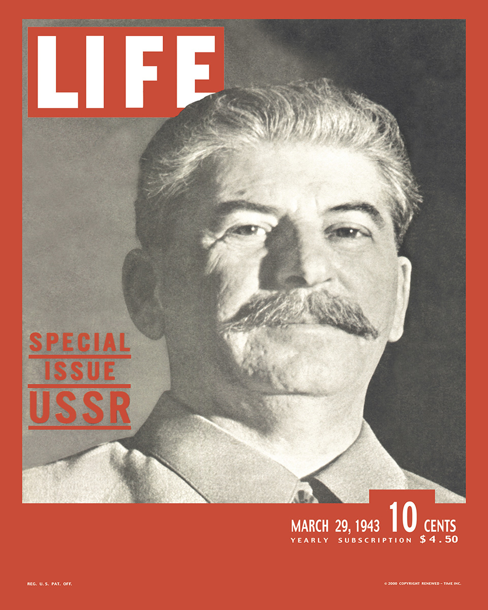 LIFE USSR Joseph Stalin 1943 at Eurographics