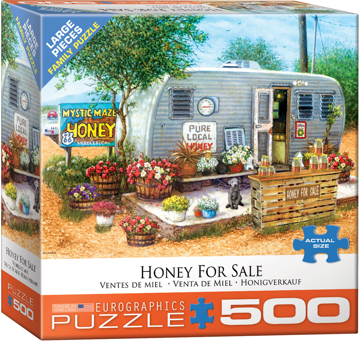 Honey for Sale puzzle at Eurographics