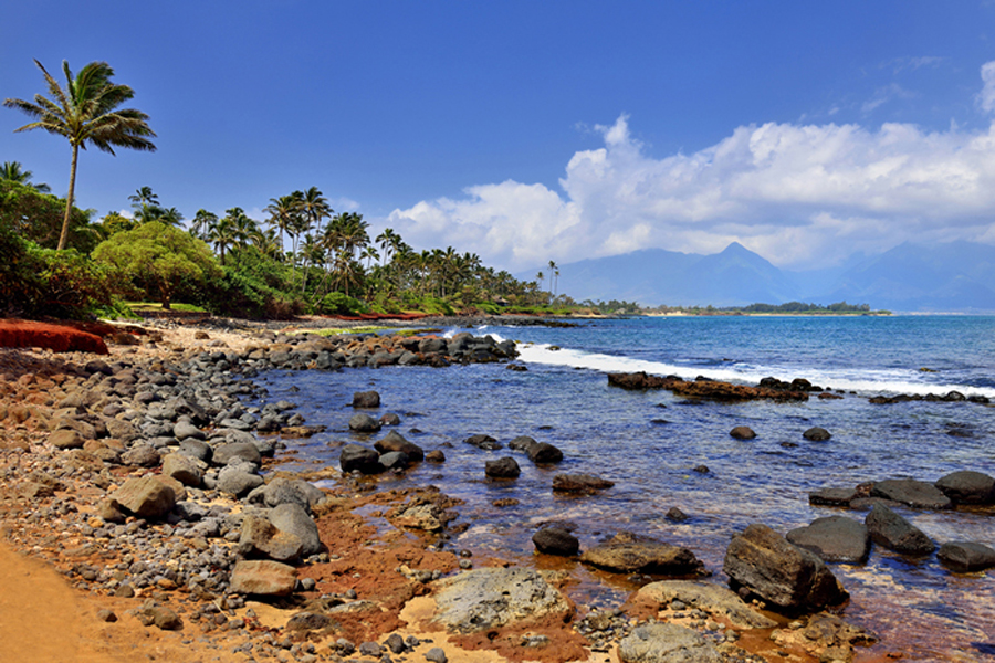 Kanaha Beach Park near Paia, Island of Maui, Hawaii, USA at Eurographics