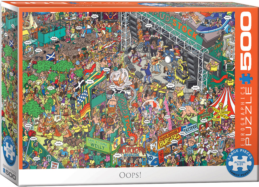 Oops! puzzle at Eurographics