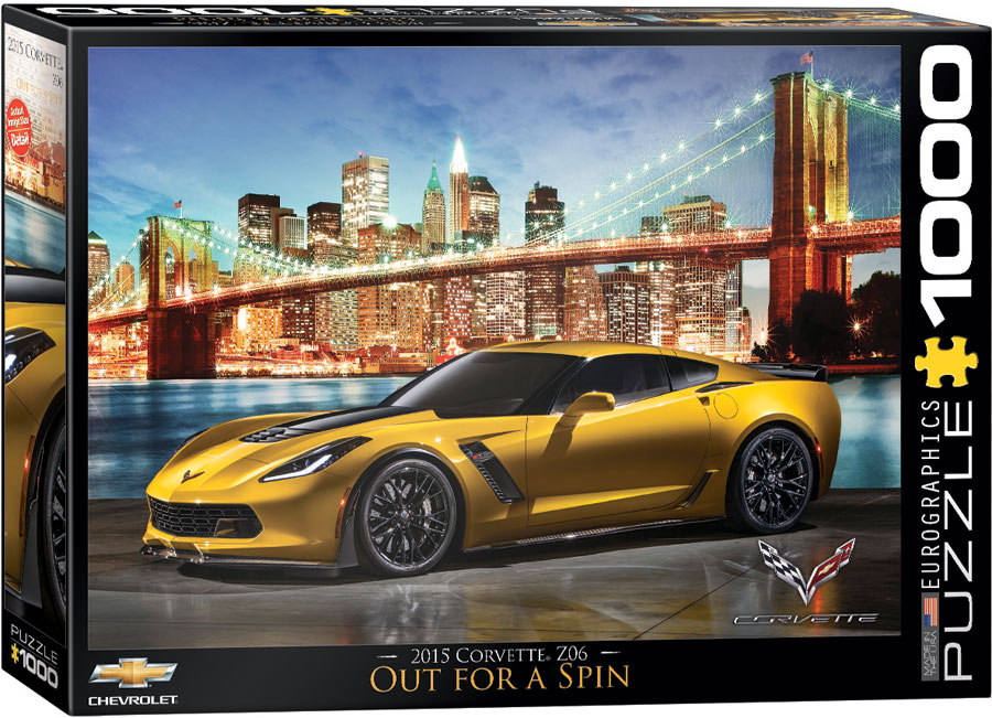 Corvette in Manhattan Jigsaw Puzzles at Eurographics