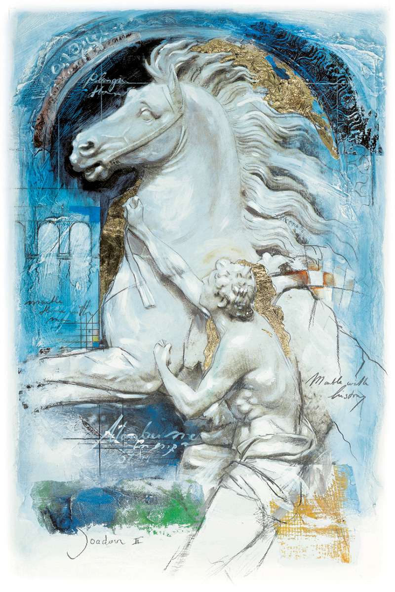Alexander Taming Bucephalus Giclee Canvas at Eurographics