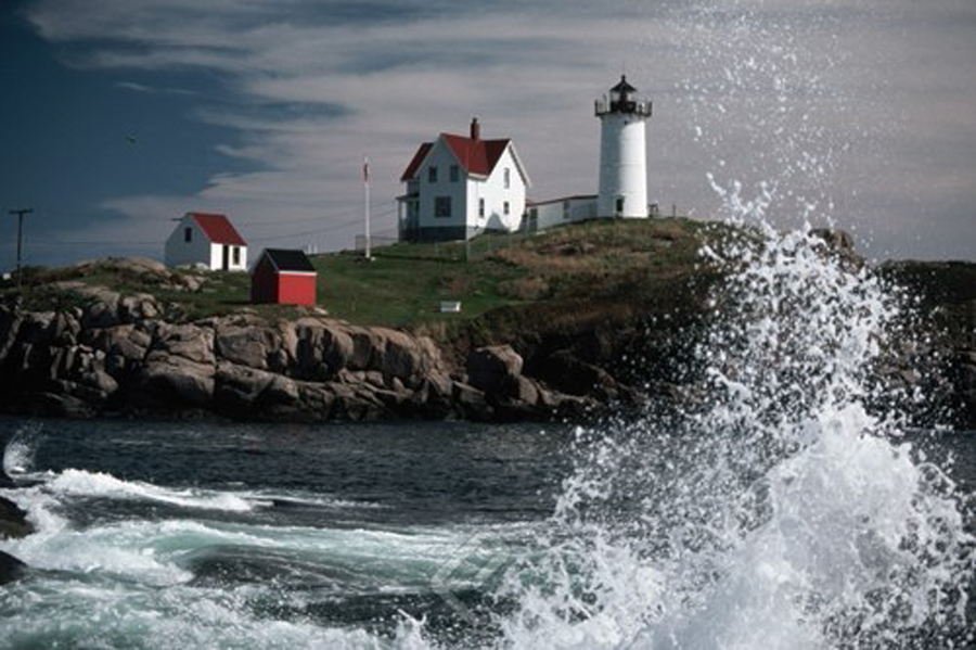 Lighthouse & Water Splash, Canvas at Eurographics