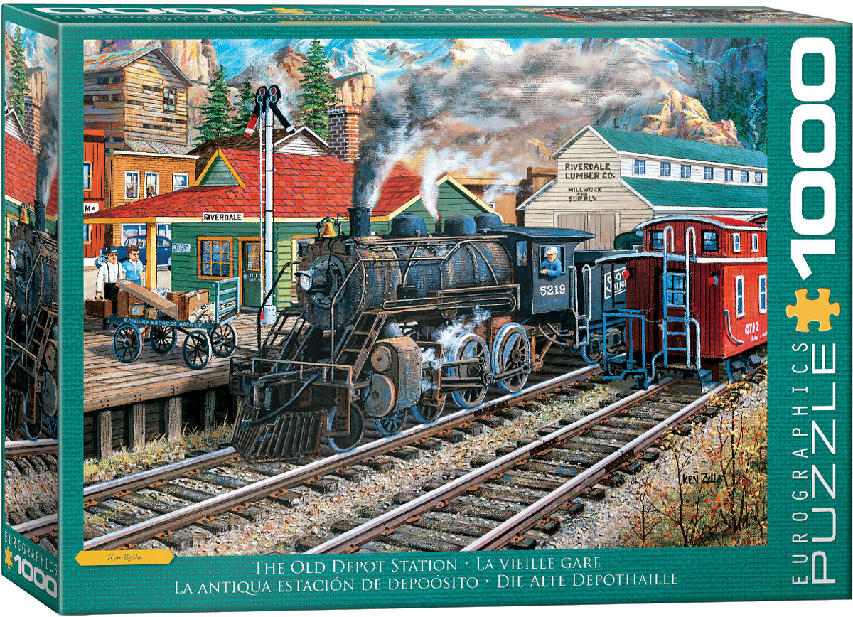 The Old Depot Station, Jigsaw Puzzle at Eurographics