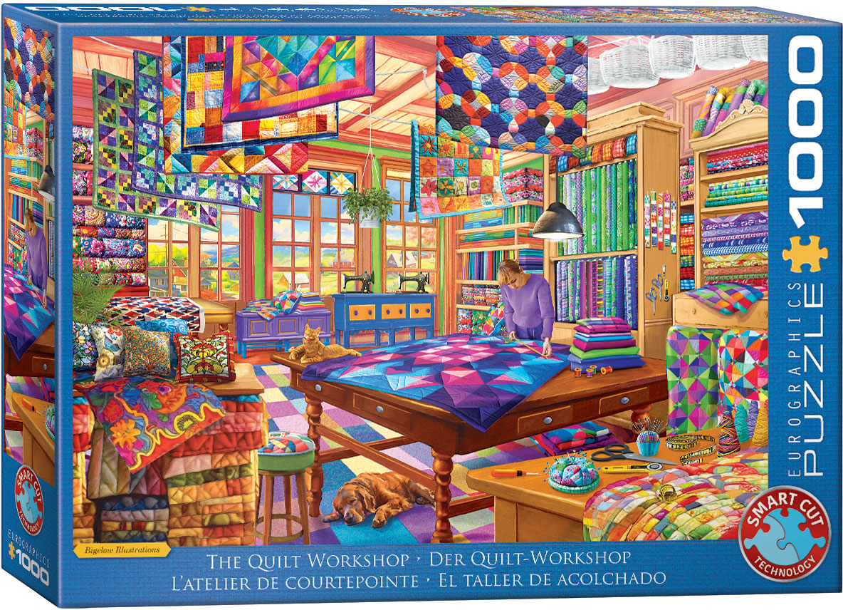 The Quilt Workshop, Jigsaw Puzzle at Eurographics
