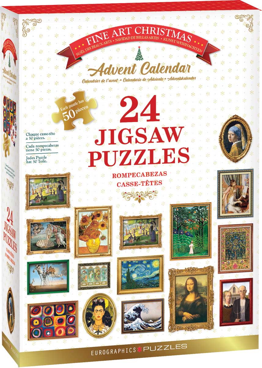 Fine Art Advent Calendar puzzle at Eurographics