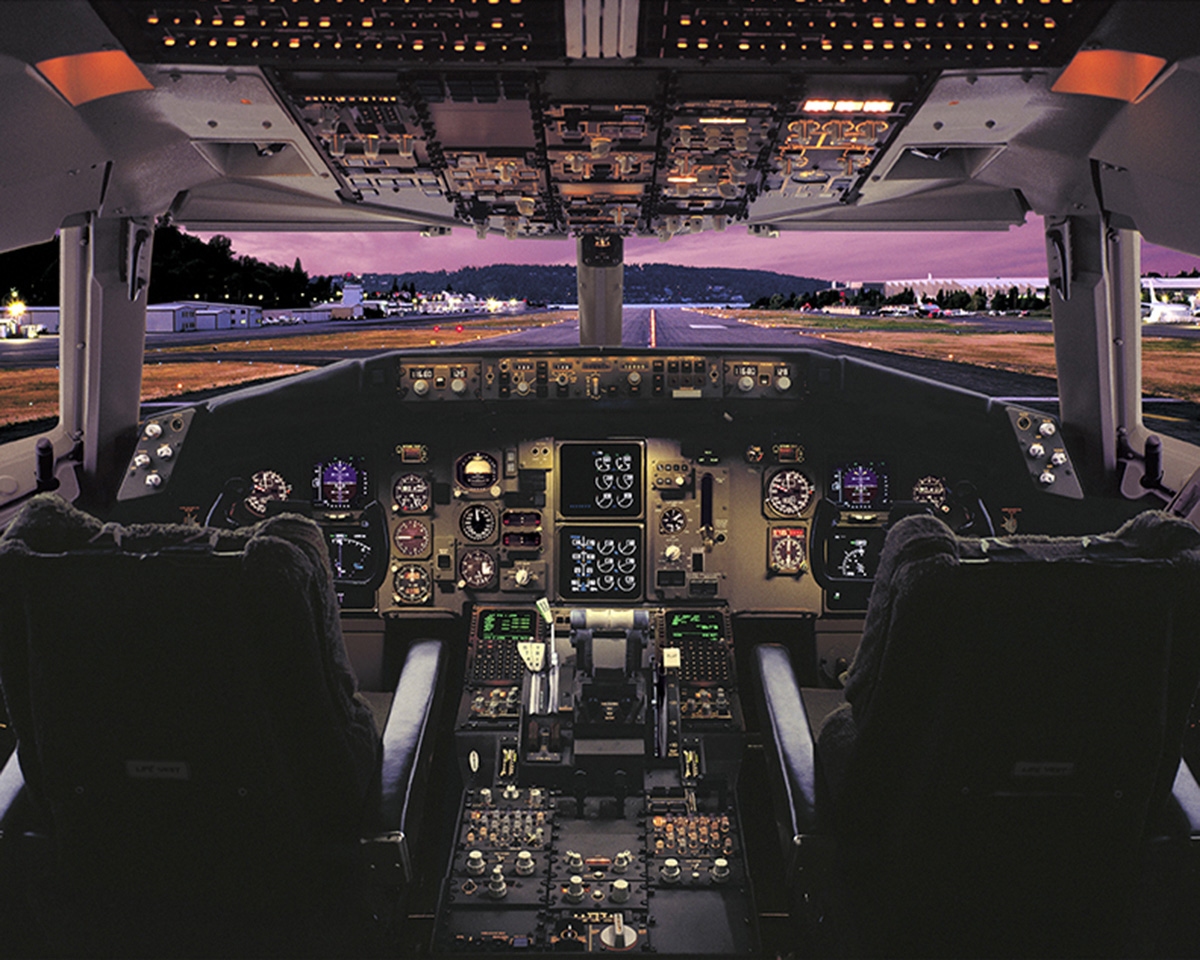Boeing 757 Glass Cockpit at Eurographics