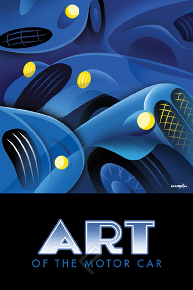Art of the Motor Car 1, Canvas by Michael Crampton